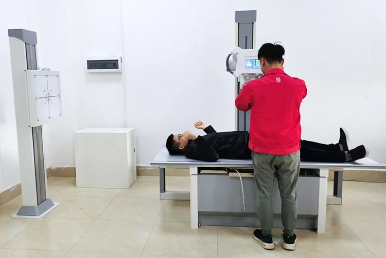 HX50R-A Medical High Frequency 630mA 50KW Stationary X ray Radiography ...