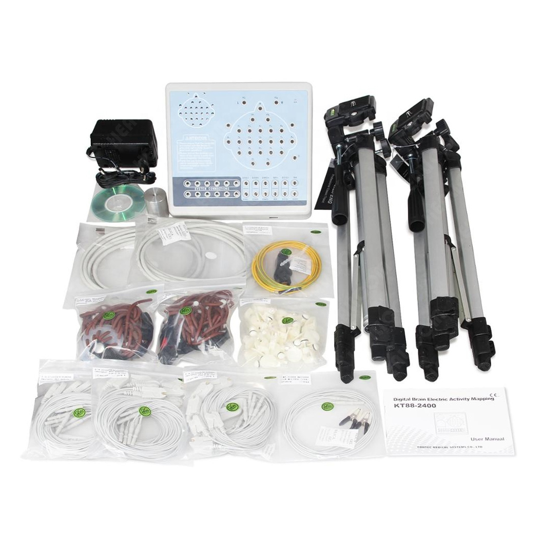 KT88-2400 Portable 24 Channels Digital Brain Electric Mapping EEG ...